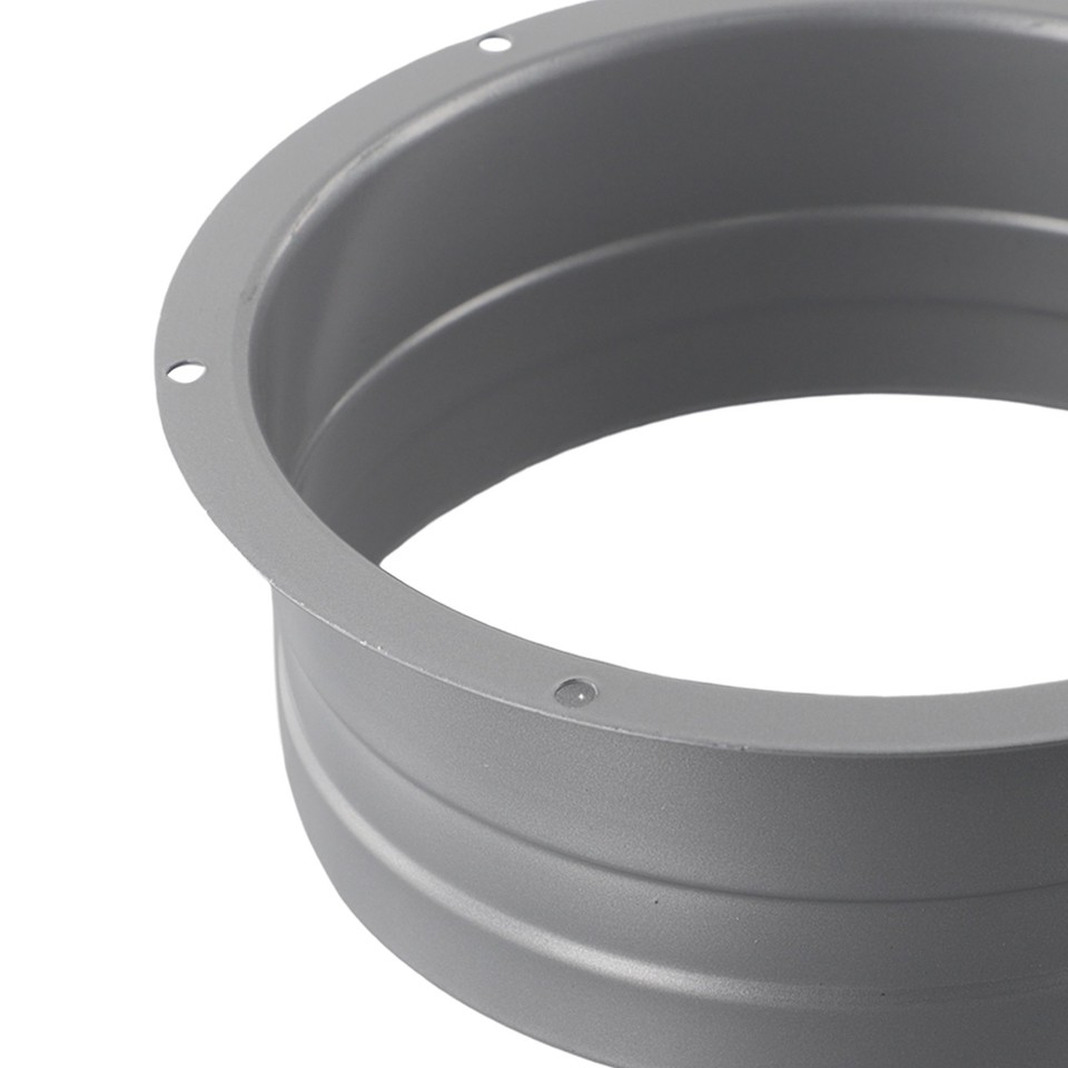 Connector Pipe 1 Pcs 6 Inch Air-inlet Connector Duct Flange Galvanized ...