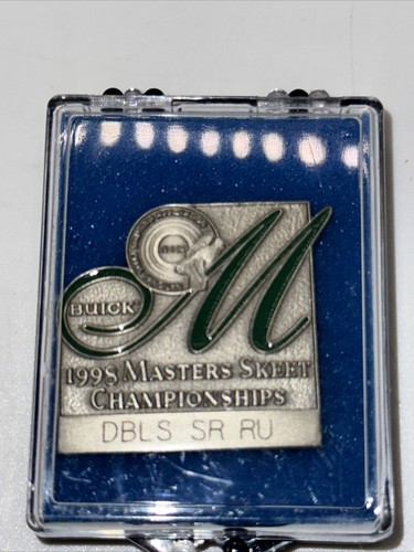 1995 Masters Skeet Championships DBLS SR RU Pin | eBay