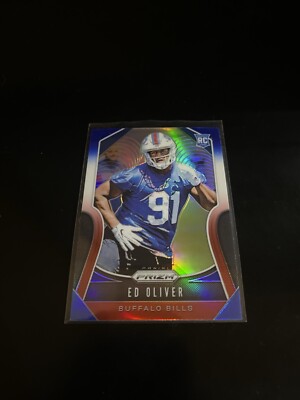 Ed Oliver 2019 Panini Prizm RWB Prizm RC Football Card Bills 378 | eBay