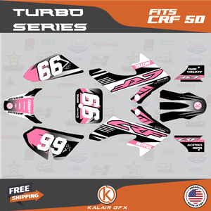 Graphics Kit for Honda CRF50 (2004-2012) or (2013-2021) CRF 50 Turbo ...