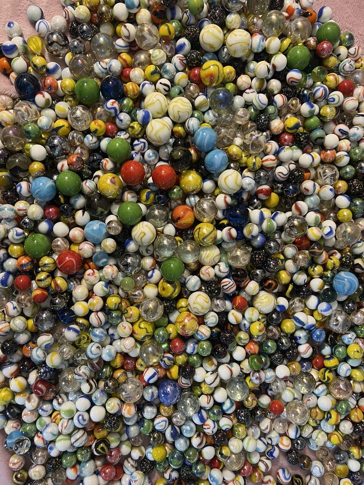 MARBLES SPECIAL COLLECTION 5/8 -FANCY MIX MARBLES 2 POUNDS More ...