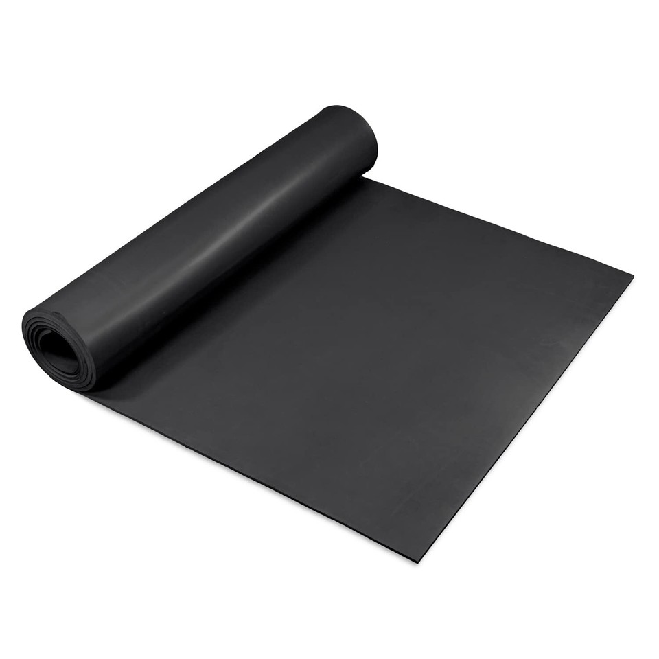 Neoprene Rubber Solid Flex Sheet 1/16" Thick x 12" x 12" Sq Ft Pad 60 ...