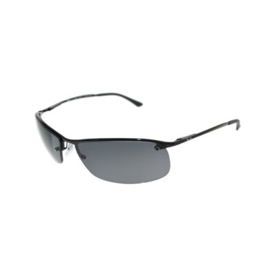 Ray-Ban RB3183 Polarized Sunglasses - Black/Gray Gradient - Standard ...