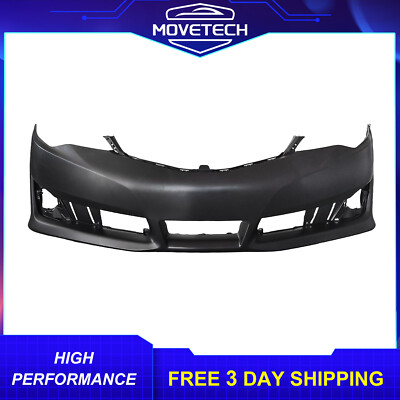 Front Bumper Cover For 2012 2013 2014 Toyota Camry SE / SE Sport ...
