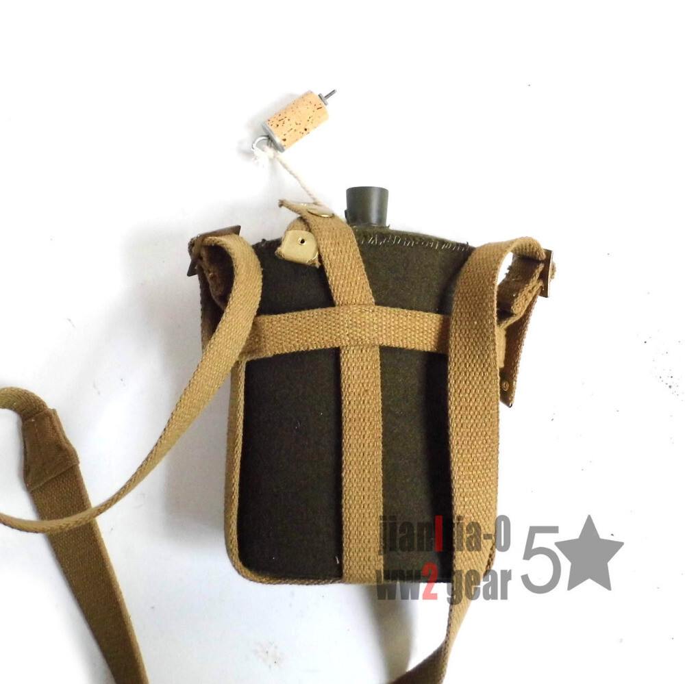 WWII WW2 UK BRITISH ARMY 1917 P37 KETTLE CANTEEN WATER BOTTLE WITH ...