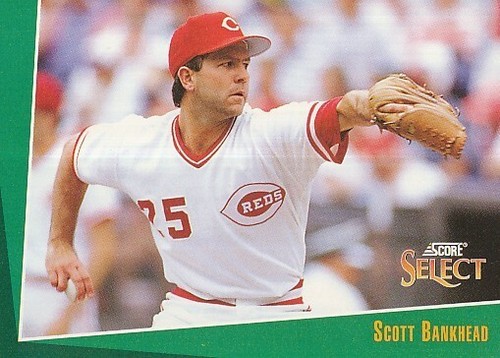 #265 CINCINNATI REDS # SCOTT BANKHEAD - RP # BASEBALL CARD SCORE SELECT ...