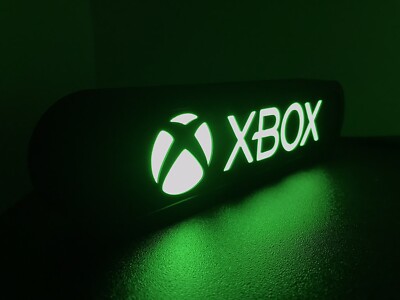 Xbox 3d Printed Led Sign | eBay
