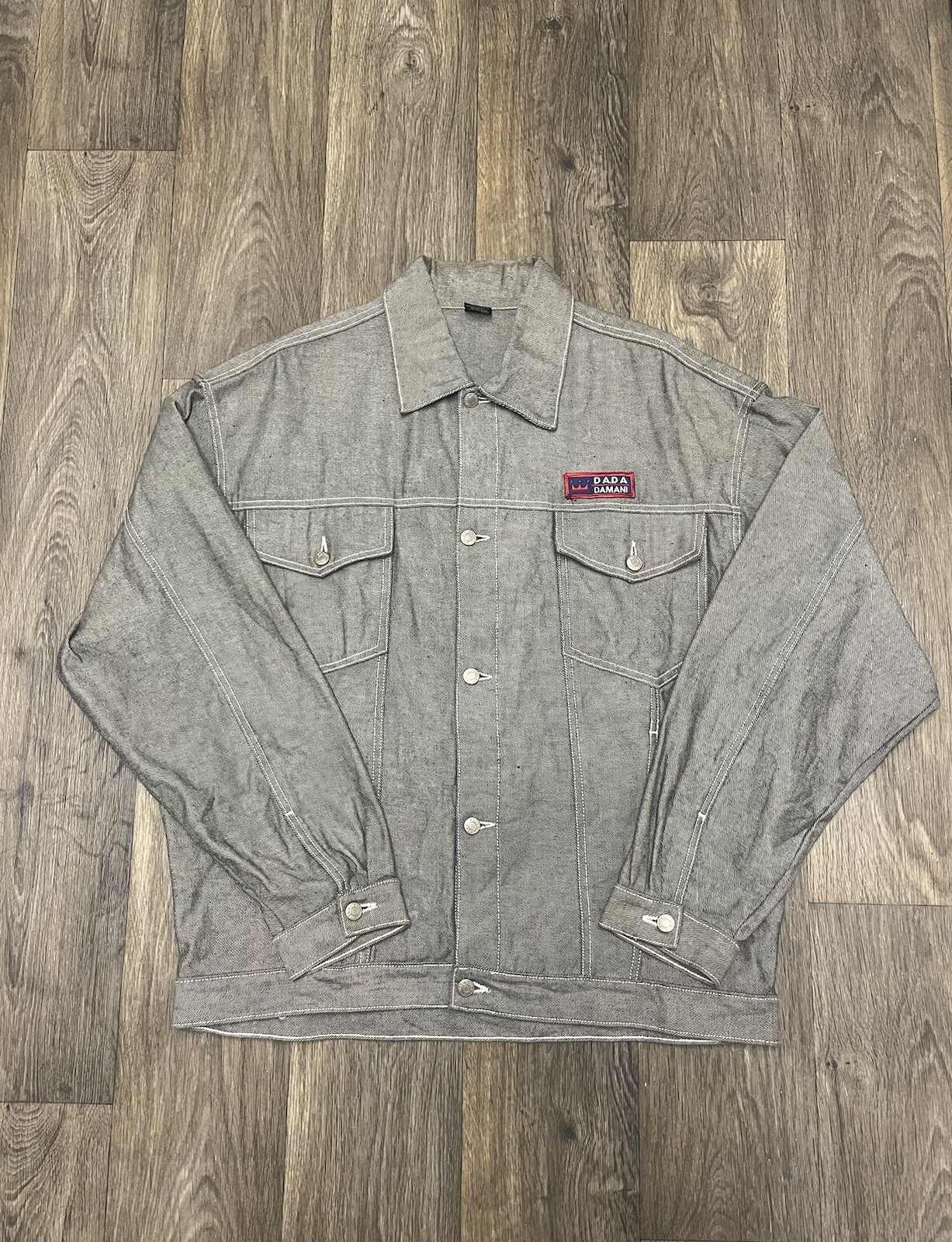 RARE Vintage 90's Dada Supreme Denim Jacket Hip Hop S… - Gem