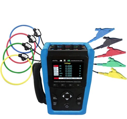 ME440 Three-phase Rogowski Power Analyzer Handheld Data Loggoer ...