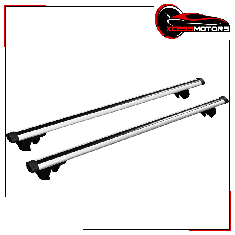 Universal 48"inch Aluminum Roof Rail Roof Rack Cross Bar Luggage ...