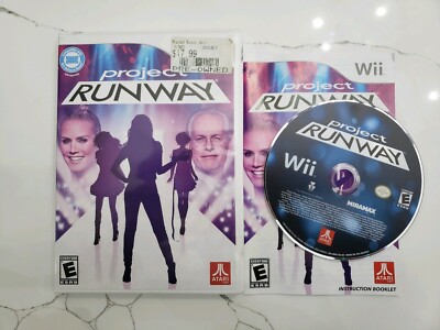 PROJECT RUNWAY Nintendo Wii Complete w/ Instruction Booklet VG ...