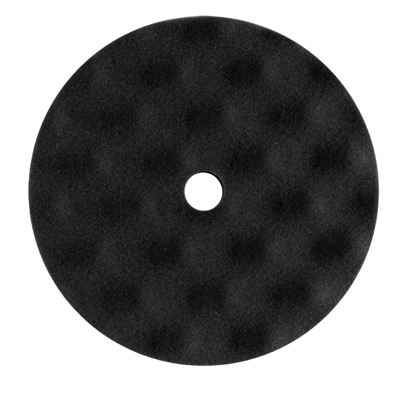 8" Single Side Black Foam Hook & Loop Buffing Pad | 2 Pack | 8in ...