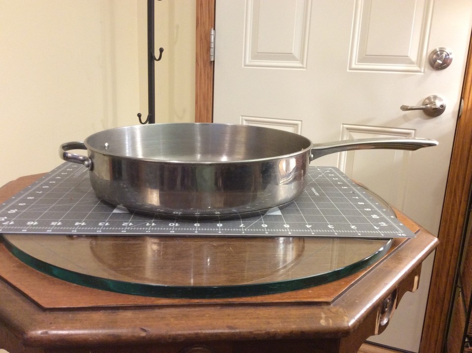 Tools Of The Trade Basics 5 qt. 12" Skillet Saute Fry Pan 2 Handles No ...