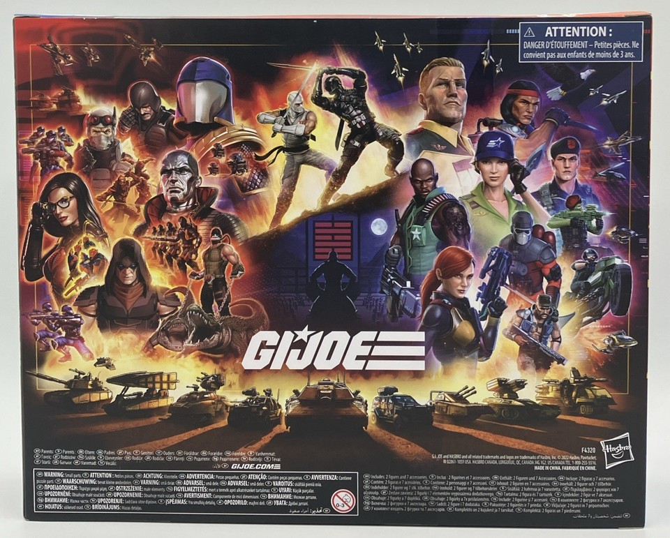 GI Joe Classified Series Croc Master & Fiona Action Figure (2022 ...