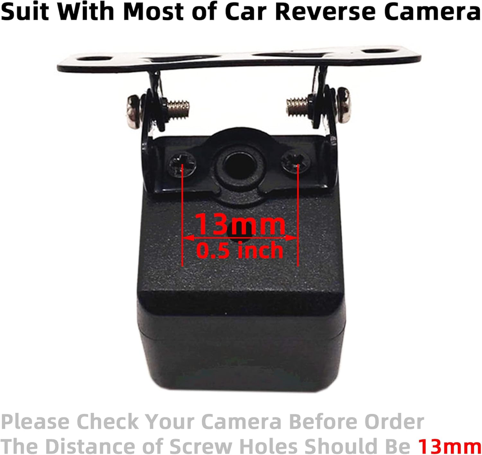 Car Rear Camera Mounting Bracket Kit - Universal Adjustable Vehicle ...