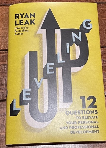 Leveling Up: 12 Questions to Elevate Your Development NEW Autographed ...
