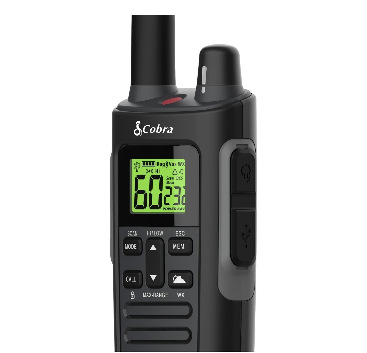 Cobra RX685 Rugged Waterproof & Dustproof with up to 40-Mile Range ...