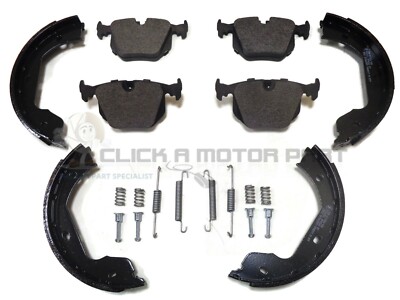 BMW X5 E53 3.0 3.0D 4.4 REAR BRAKE PADS SET & HANDBRAKE SHOES & FITTING ...