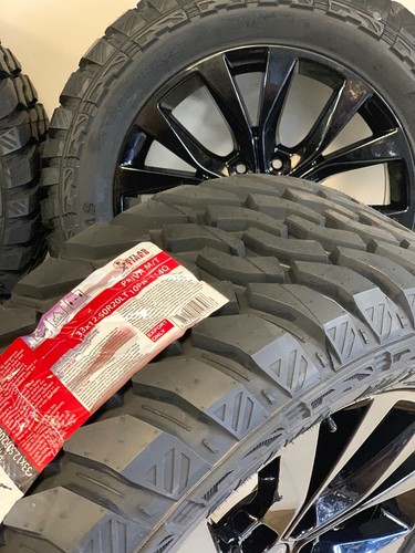 20" OEM Factory Ford F-150 King Ranch BLACK WHEELS RIMS TIRES OFF-ROAD ...