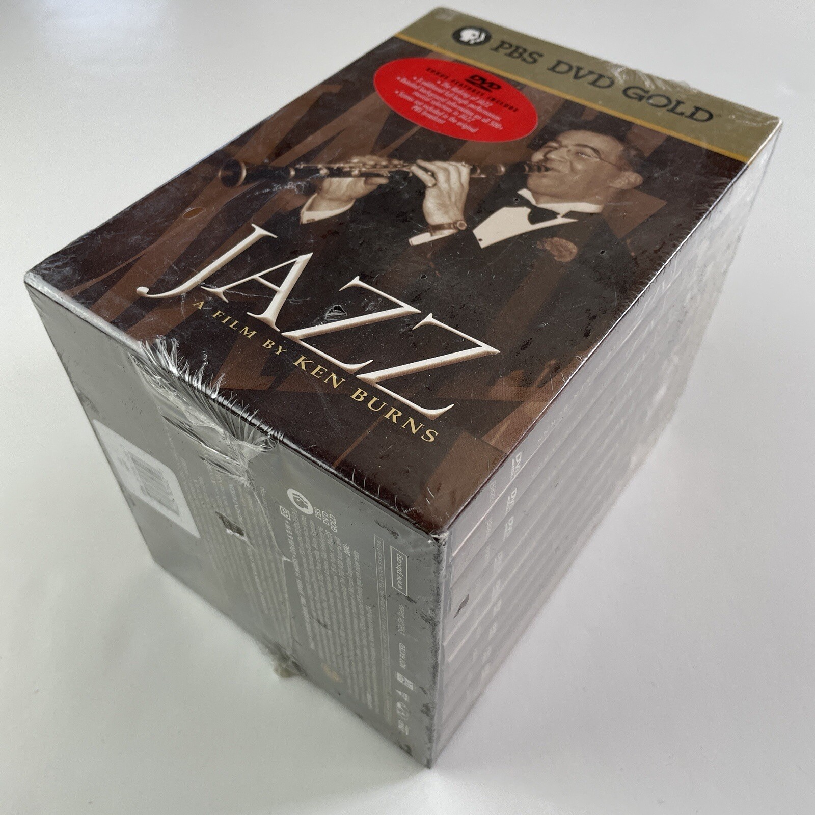 Ken Burns Jazz (DVD, 2001, 10-Disc Set, PBS DVD Gold) for sale online ...