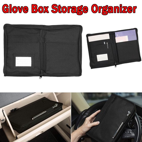 Car Multipockets Storage Folder Bag Glove Box Manuals Documents ...