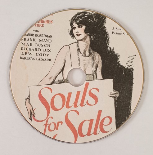 SOULS FOR SALE 1923 DVD PUBLIC DOMAIN SILENT FILM CHARLIE CHAPLIN, MAE ...