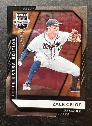 2021 Elite Extra Edition Zack Gelof #60 422/999 | eBay
