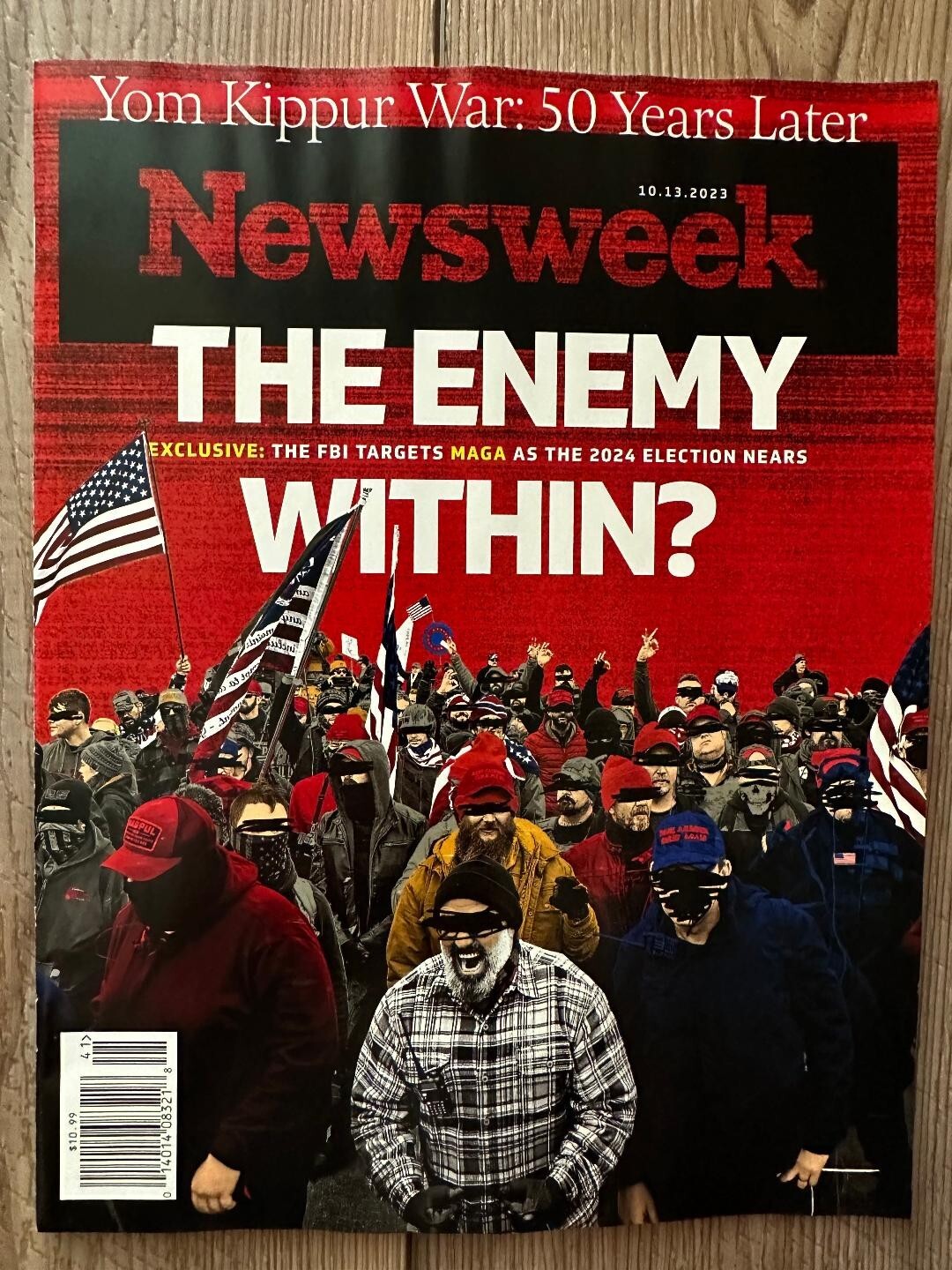 2023 ENEMY WITHIN MAGA 10.13.23 Newsweek Magazine YOM KIPPUR WAR 50 ...