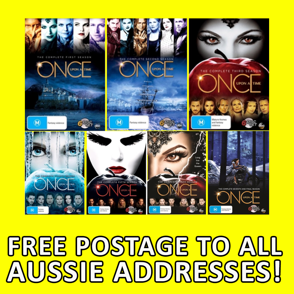 ONCE UPON A TIME Complete Season Series 1-7 1 2 3 4 5 6 7 Final - 42 ...
