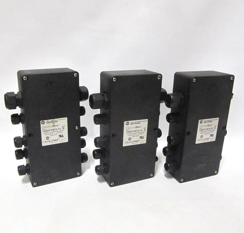 Allen-Bradley DeviceBox DeviceNet 24VDC 3.0A Cat. 1485P-P8T5-T5 Ser B ...