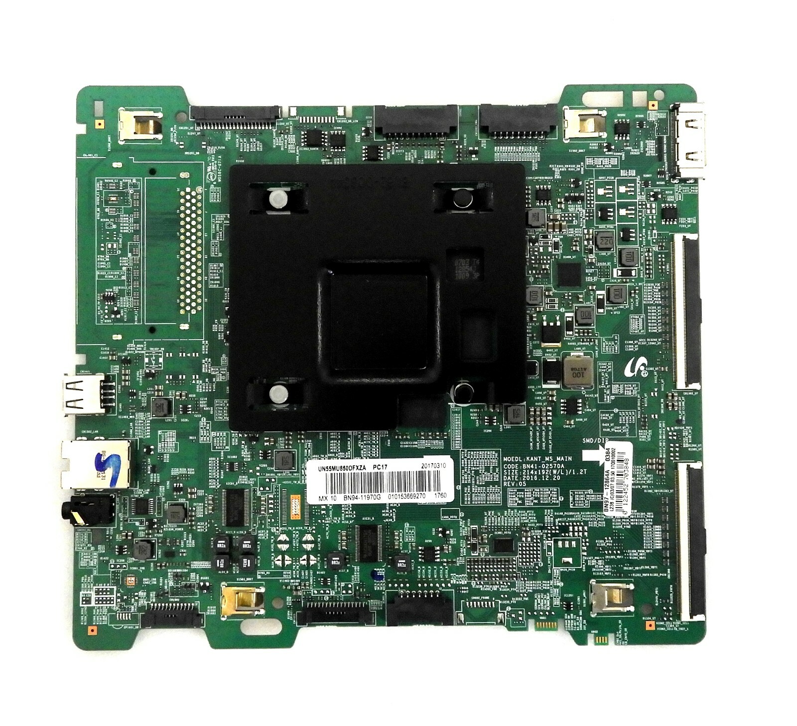 Samsung UN55MU850DF Main Board BN94-11970G (Version FA01) | eBay