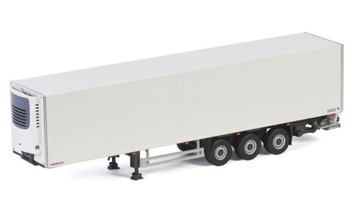 WSI REEFER TRAILER 3 AXLE white with blue logo 1/50 DIECAST Truck Model ...