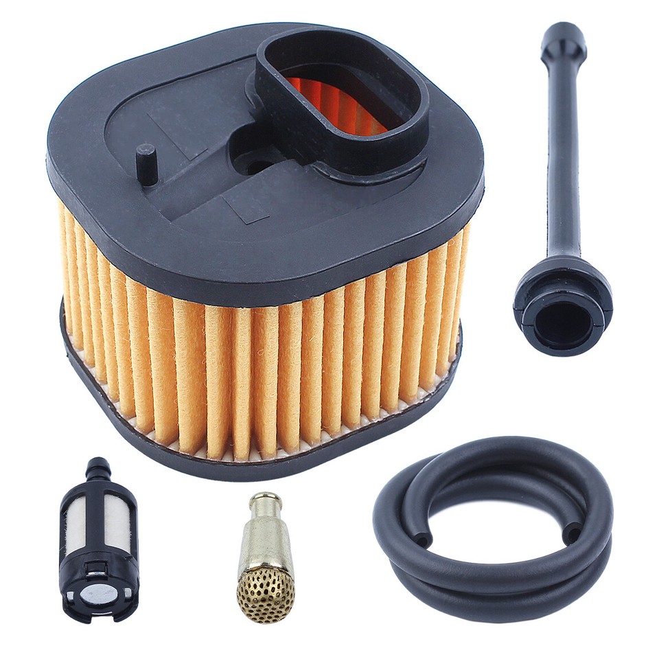 HD Air Filter Fuel Line Hose Kit For Husqvarna 372 372XP 365 371XP ...