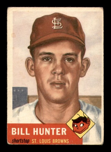 1953 Topps Set Break #166 Bill Hunter VG *OBGcards* | eBay