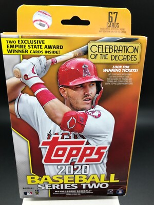 2020 TOPPS SERIES 2 BASEBALL HANGER BOX / ROBERT BICHETTE AROZARENA RC ...