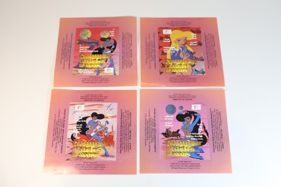 1997 STUDIO E *CHOPPER CHICKS OF MARS* WRAPPER SET OF 4 MINT UNUSED | eBay