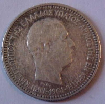 1901 A Crete 50 Lepta Mid Grade VF | eBay