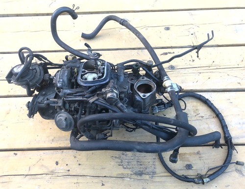 Genuine Toyota Pickup Truck 4Runner 22R 4cyl Engine Carburetor & Intake ...