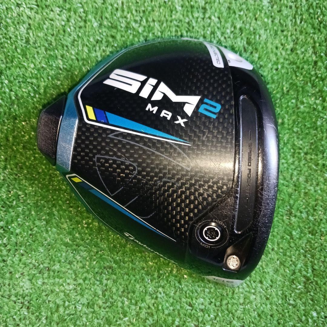 TaylorMade SIM2 MAX Driver 10.5° Head Only Used with Cover Japan Model ...