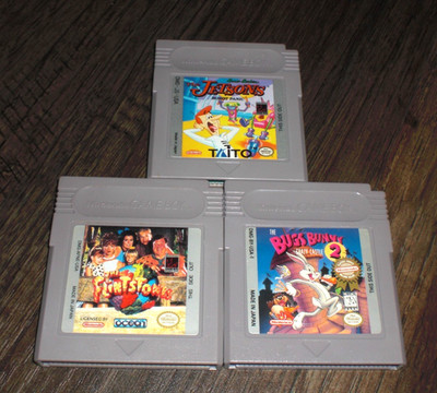 The Jetsons Robot Panic Flintstones Bugs Bunny Nintendo Game Boy Color ...