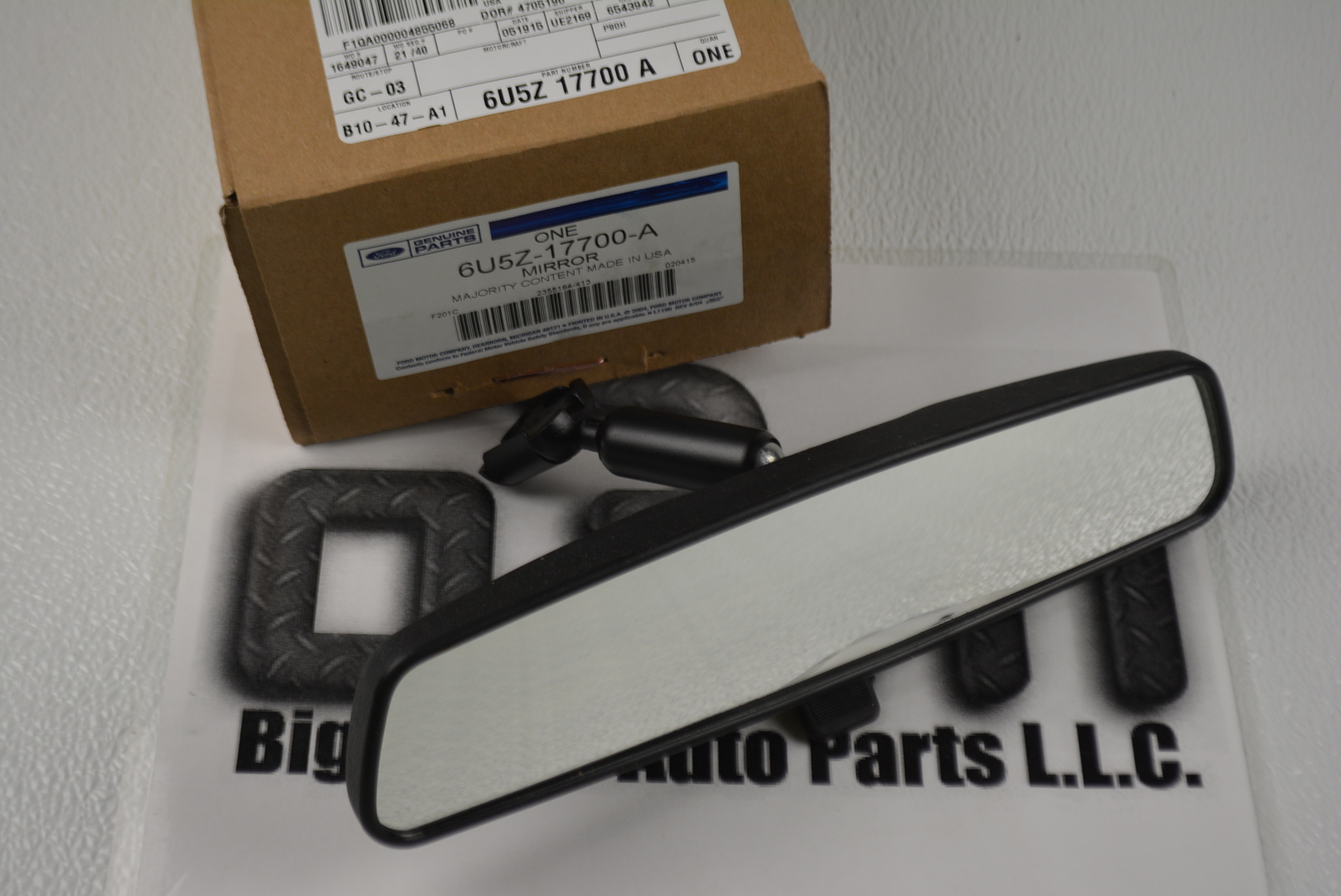 Lincoln Navigator Mercury Sable Rear View Mirror Inside new OEM 6U5Z ...