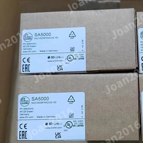 IFM electronic flow sensor SA5000 SAD10XDBFRKGUS-100 | eBay