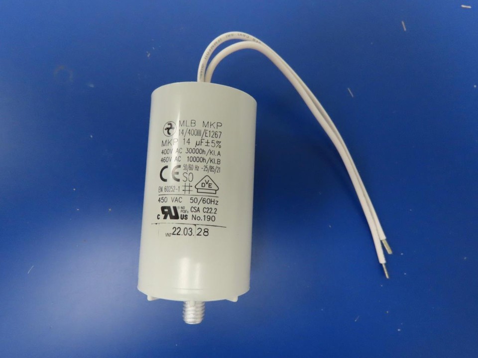 14uF 400-460V MLB MKP 14 400III E1267 Fan Motor Capacitor | eBay