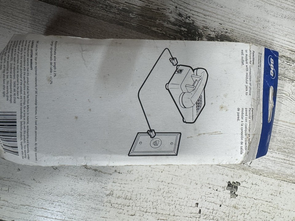 SBC 6 Conductor 50 ft Modular Line Cord NEW | eBay