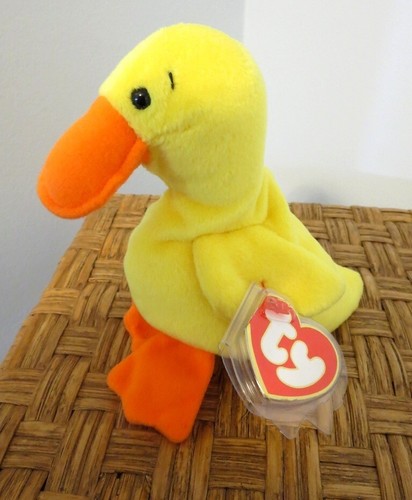 Ty Beanie Baby 3rd / 1st Gen. New & Ultra Rare Quackers with Perfect ...