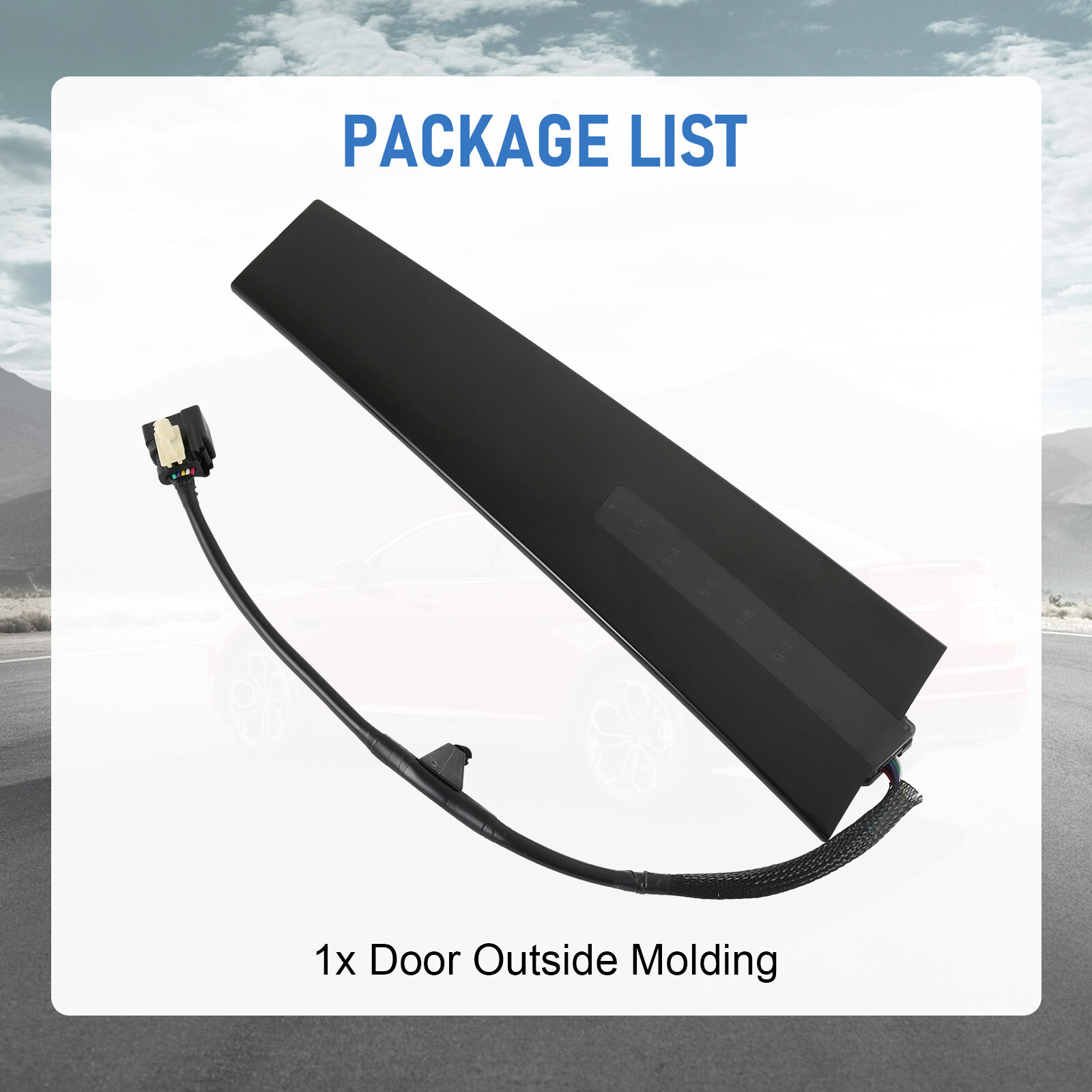Driver Front LH Door Window Trim Keyless Entry Pad For 2011-2019 Ford ...