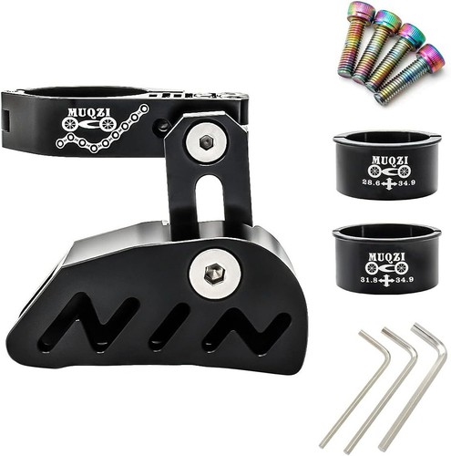 MUQZI Chain Guide, Aluminum Alloy Bike Guide Mountain Black 682141388249| eBay