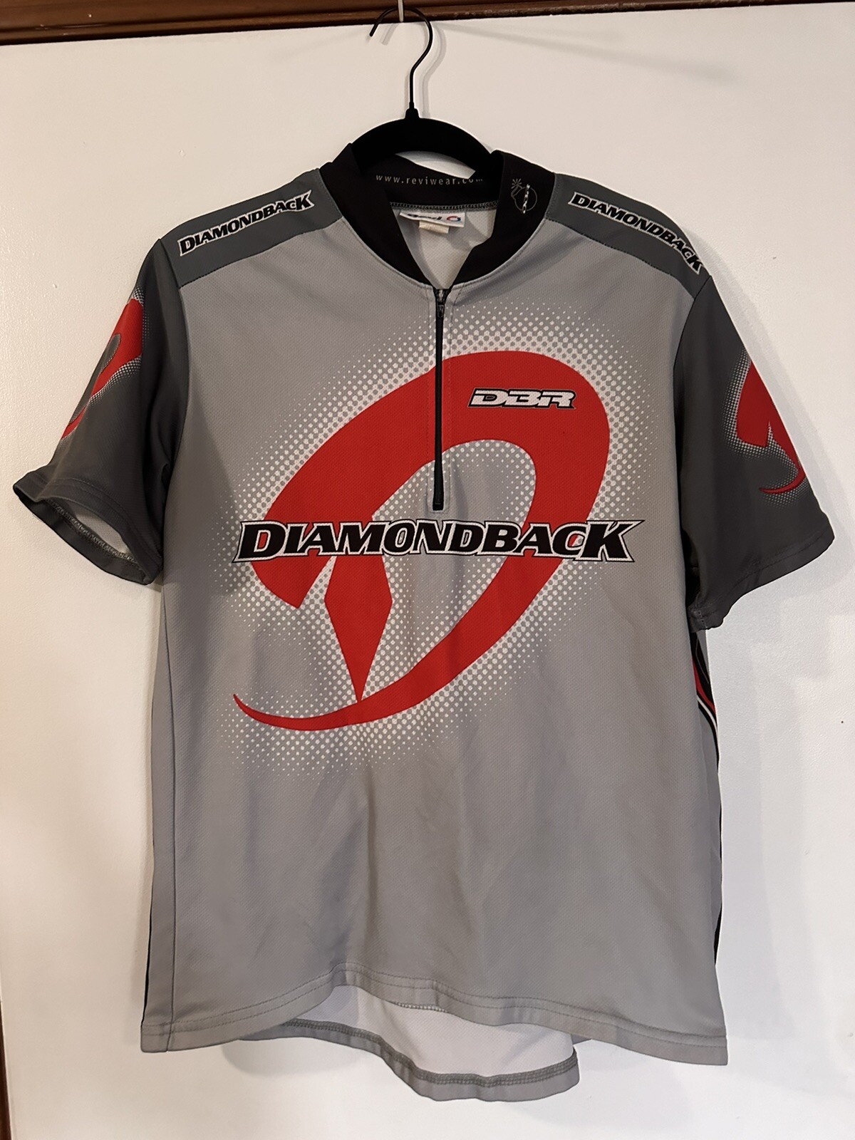 Diamondback Racing DBR Mountain Bike Jersey Large Gray 2000s | eBay