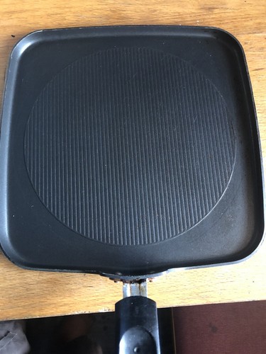 Pancake Flat Frying Pan Rectangle 11 inch Cook Non-Stick | eBay