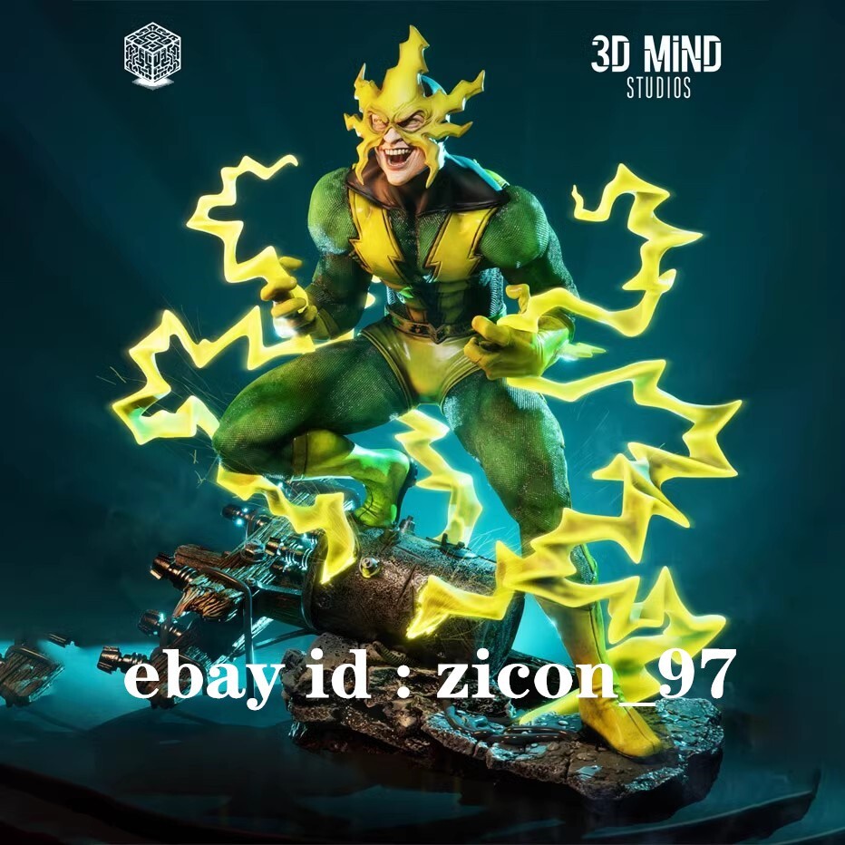 1/4 Resin Model H/ 39cm Spiderman Electro 3D Printed Model Unassembled ...